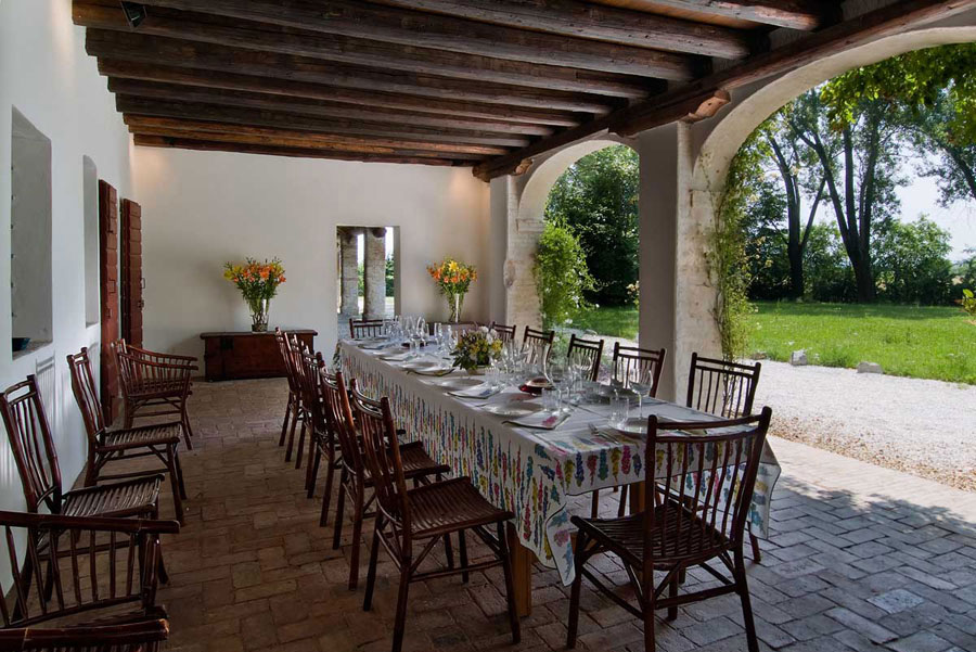 Veneto Farmhouse Vacation Villa for Rent on Historic Estate